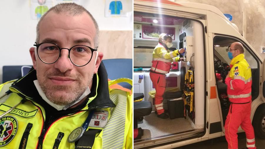 Medico del 118 colpito da infarto in ambulanza, i volontari: «Forza ...