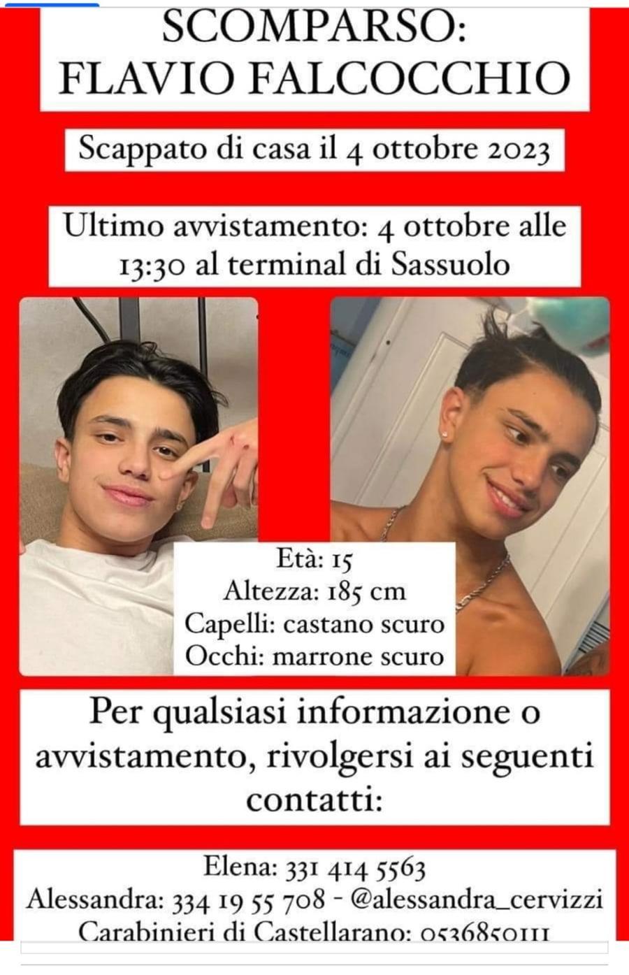 Studente scompare a 15 anni dopo la scuola - Gazzetta di Reggio