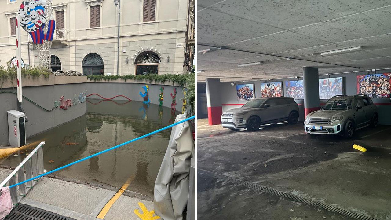 Pontedera, danni al parcheggio e all’Hotel: ripescate le auto ...