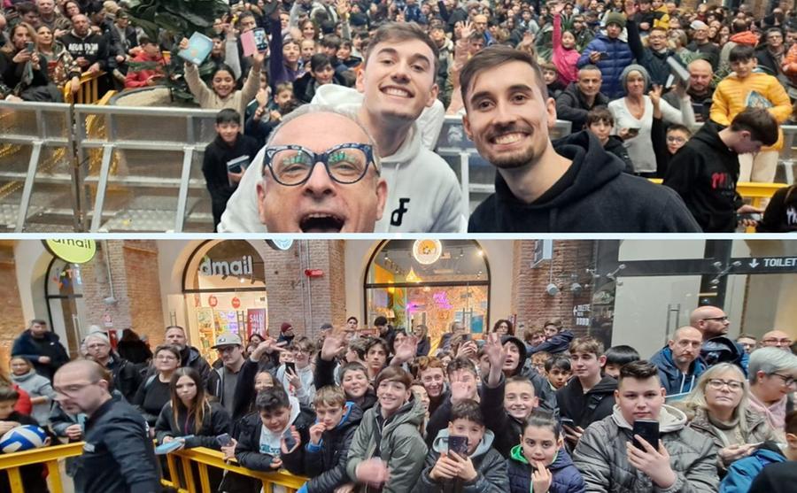 Fan in delirio a Livorno per il firmacopie degli youtuber Dieffe bros ...