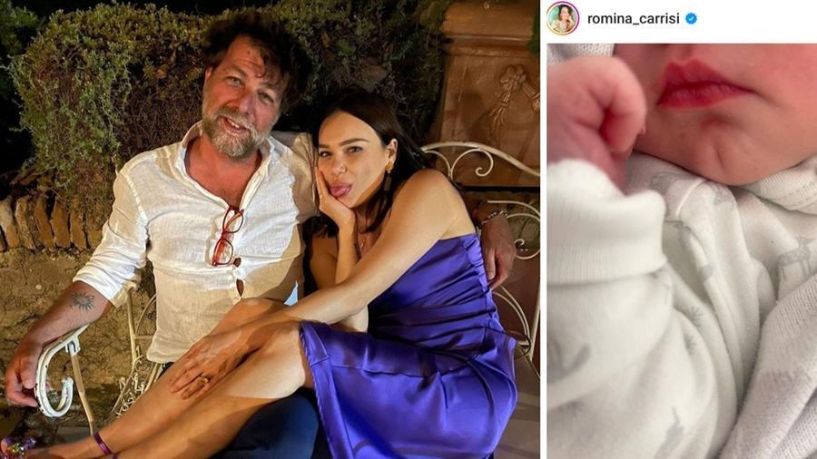 Stefano Rastelli e Romina Carrisi genitori: è nato Axel Lupo - Il Tirreno