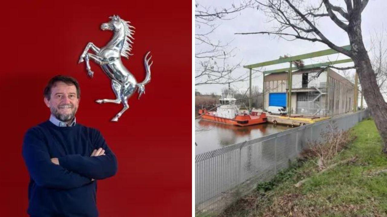 Yacht Ferrari costruito a Pisa sotto gli occhi di Giovanni Soldini - Il ...