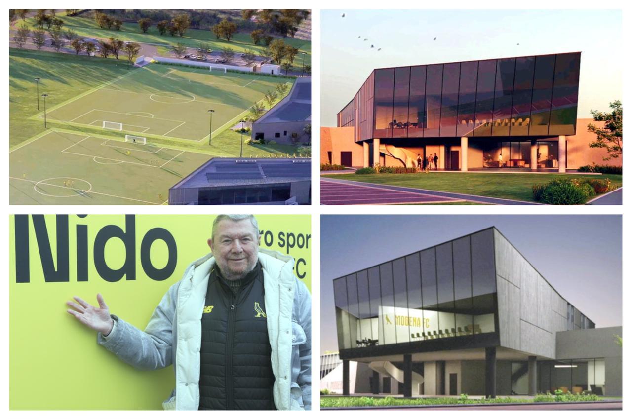Come sarà il nuovo centro sportivo del modena calcio, il Nido ...