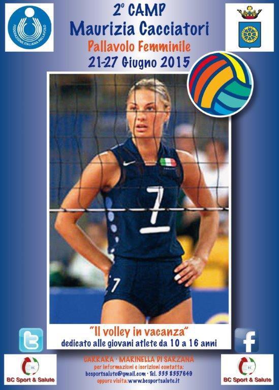Maurizia Cacciatori organizza un camp di volley femminile per ...