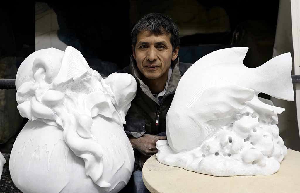 Mario, l'artista che ha scoperto il marmo grazie ad un missionario - Il ...