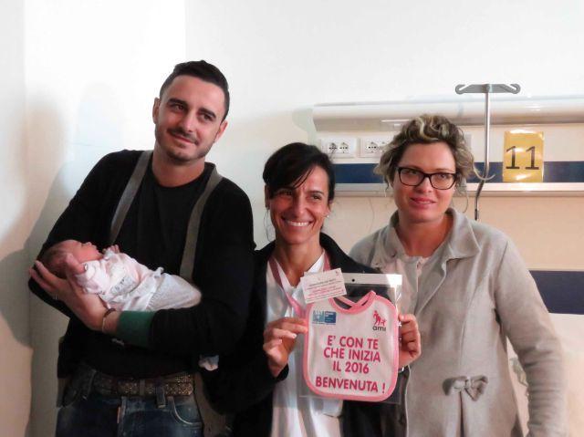 Benvenuta Lavinia, è nata allo scoccare della mezzanotte - Il Tirreno