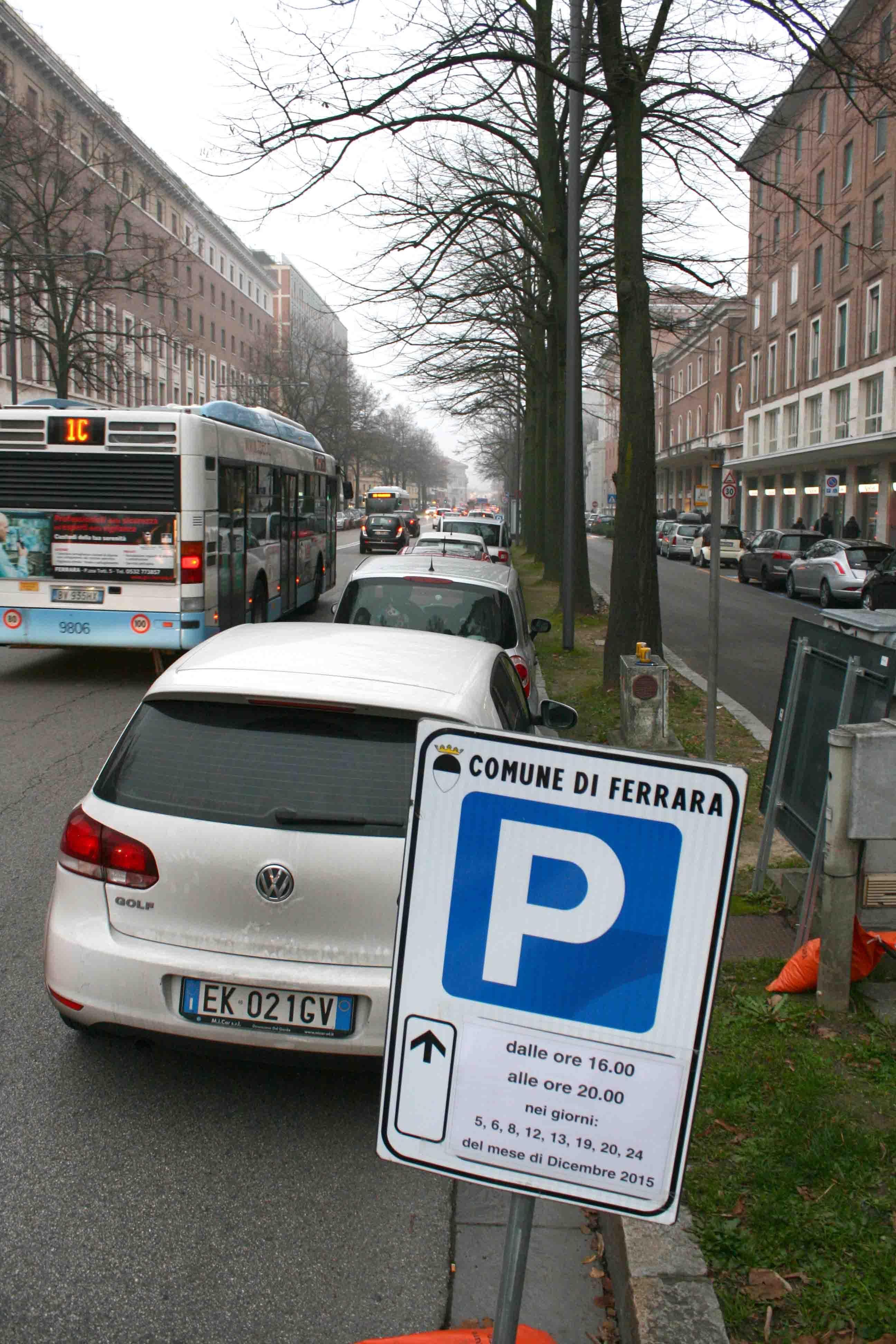 Ferrara, aree pedonali e parcheggi gratuiti La Nuova Ferrara