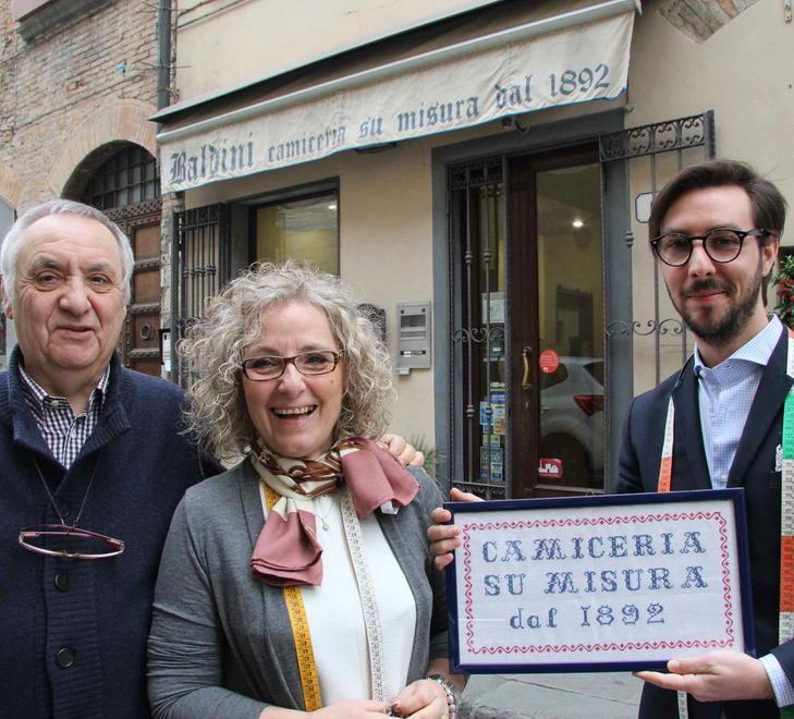 Famiglia Baldini camicie su misura da oltre un secolo - Foto - Il Tirreno