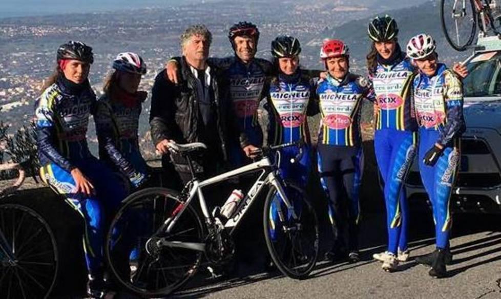 Il team «Michela Fanini» in gara al Giro delle Fiandre Il Tirreno