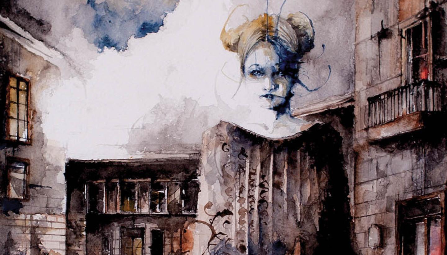 Alghero, le atmosfere dark nei disegni di Daniele Serra - La Nuova Sardegna