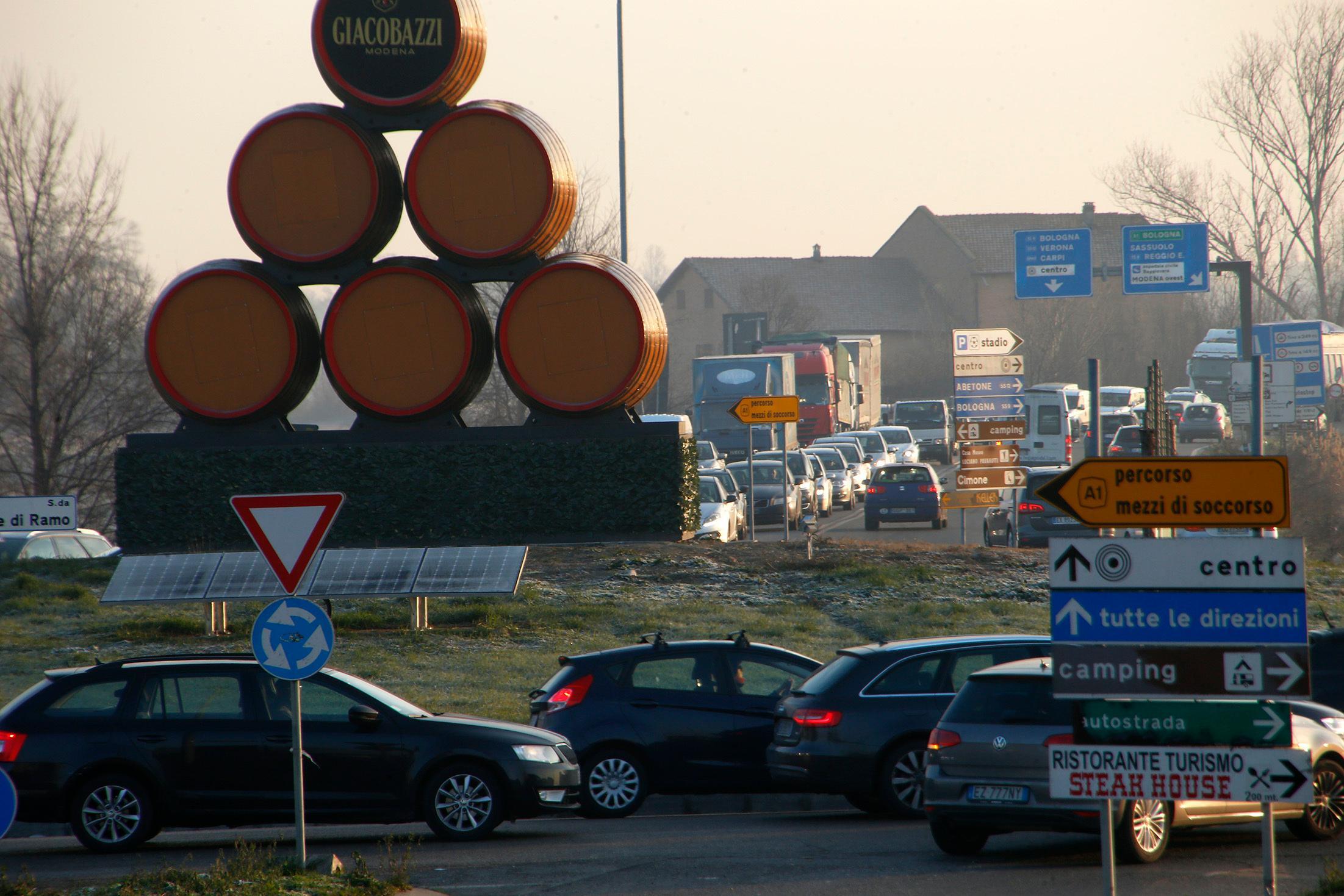 Modena Nord, si apre collegamento alternativo per snellire il traffico ...