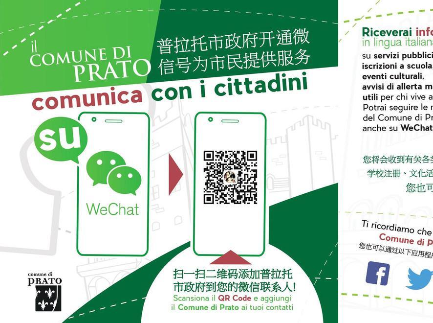 Il Comune parla ai cinesi su WeChat - Il Tirreno