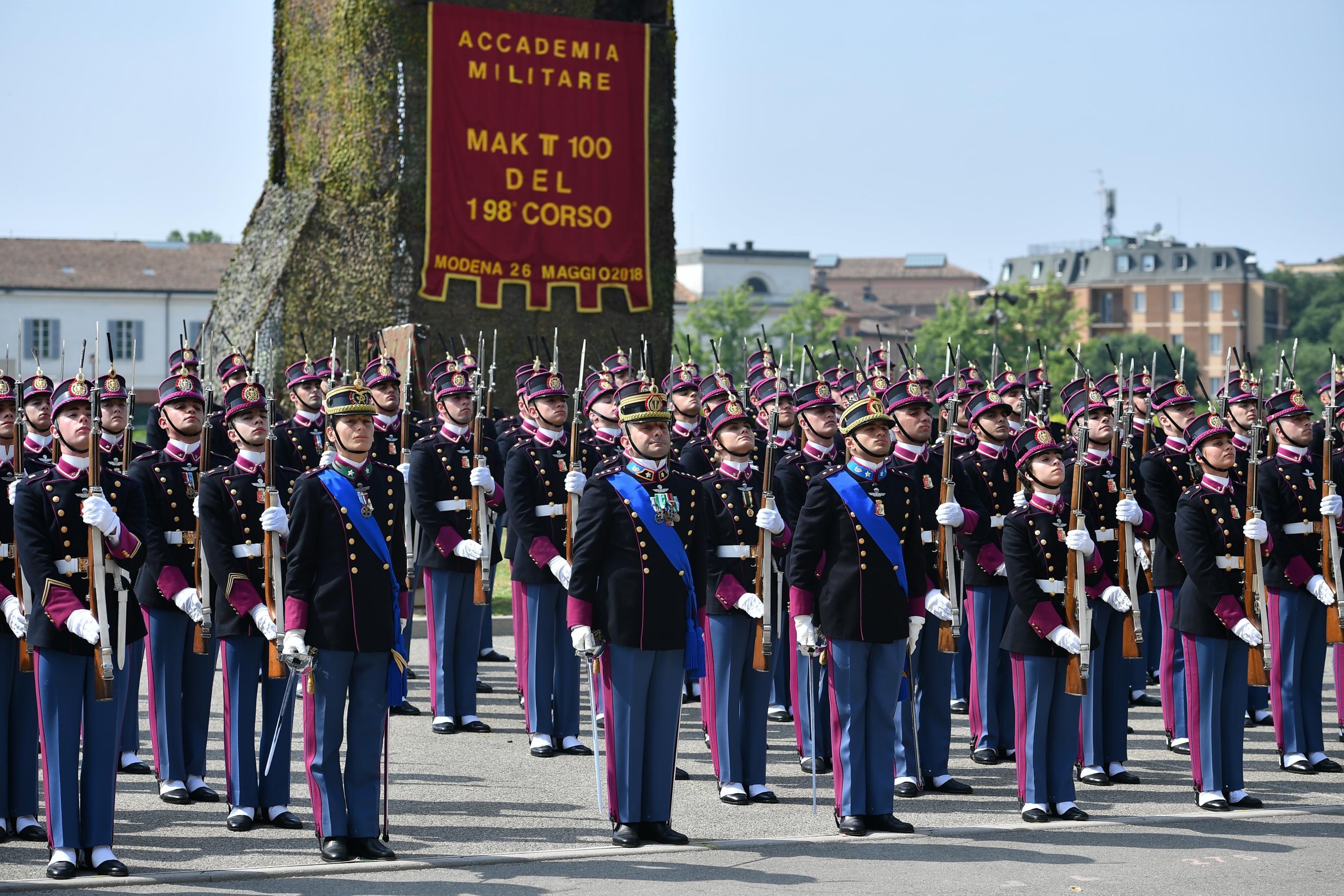 Mak P 100 a Modena, Accademia Militare in festa - Gazzetta di Modena