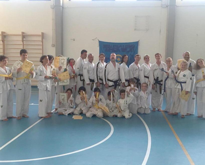 Tae kwon do, 19 giovani atleti hanno ottenuto la cintura - Il Tirreno