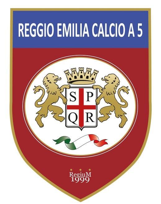 Il Reggio Emilia calcio a 5 presenta il nuovo logo ispirato ai simboli ...