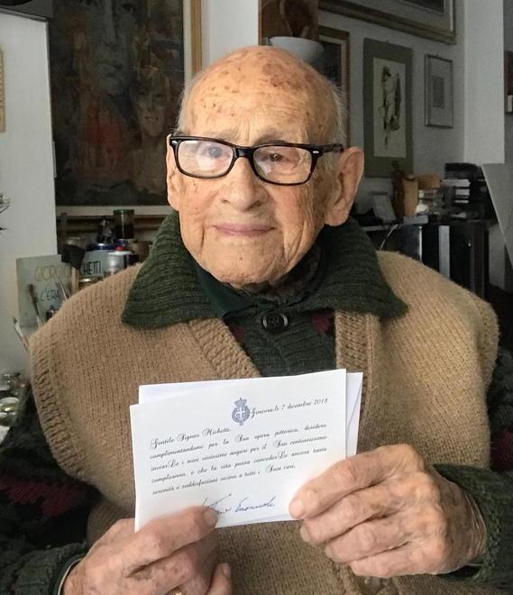 Auguri... reali al pittore Giorgio Michetti - Il Tirreno