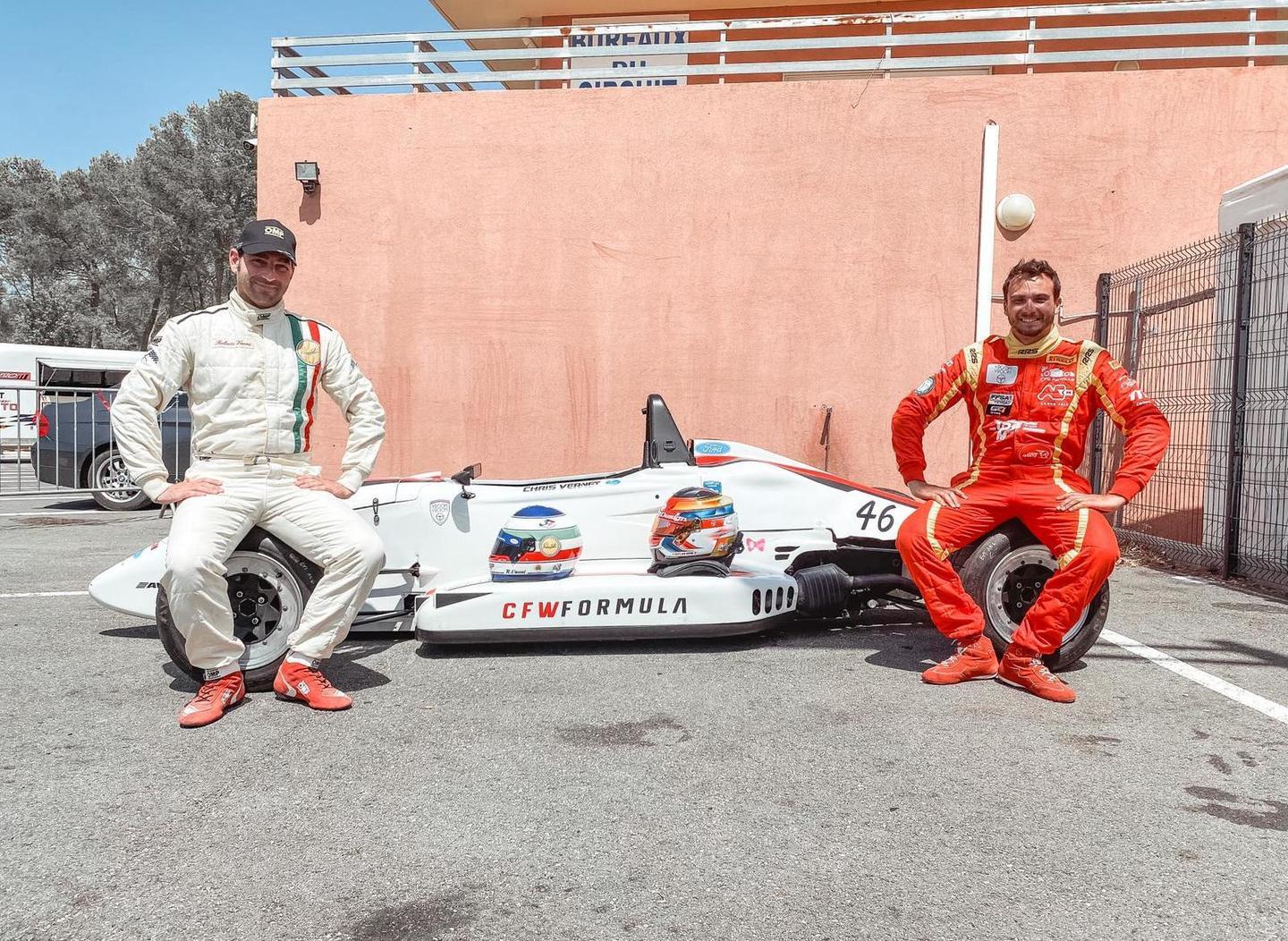 Test per Roberto Vanni in Formula Ford sul circuito di Le Luc del Var ...