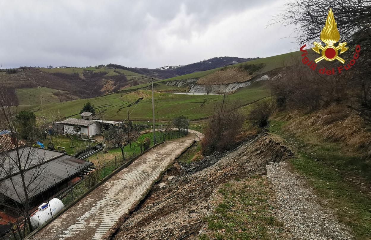 Maranello, frana in movimento a Madonna di Puianello Gazzetta di Modena
