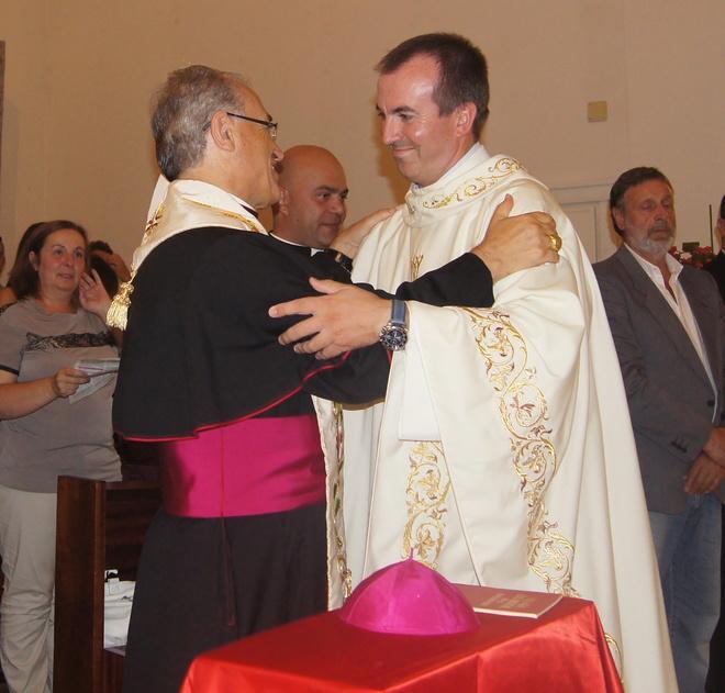 Il saluto ai frati di San Giuseppe - La Nuova Sardegna