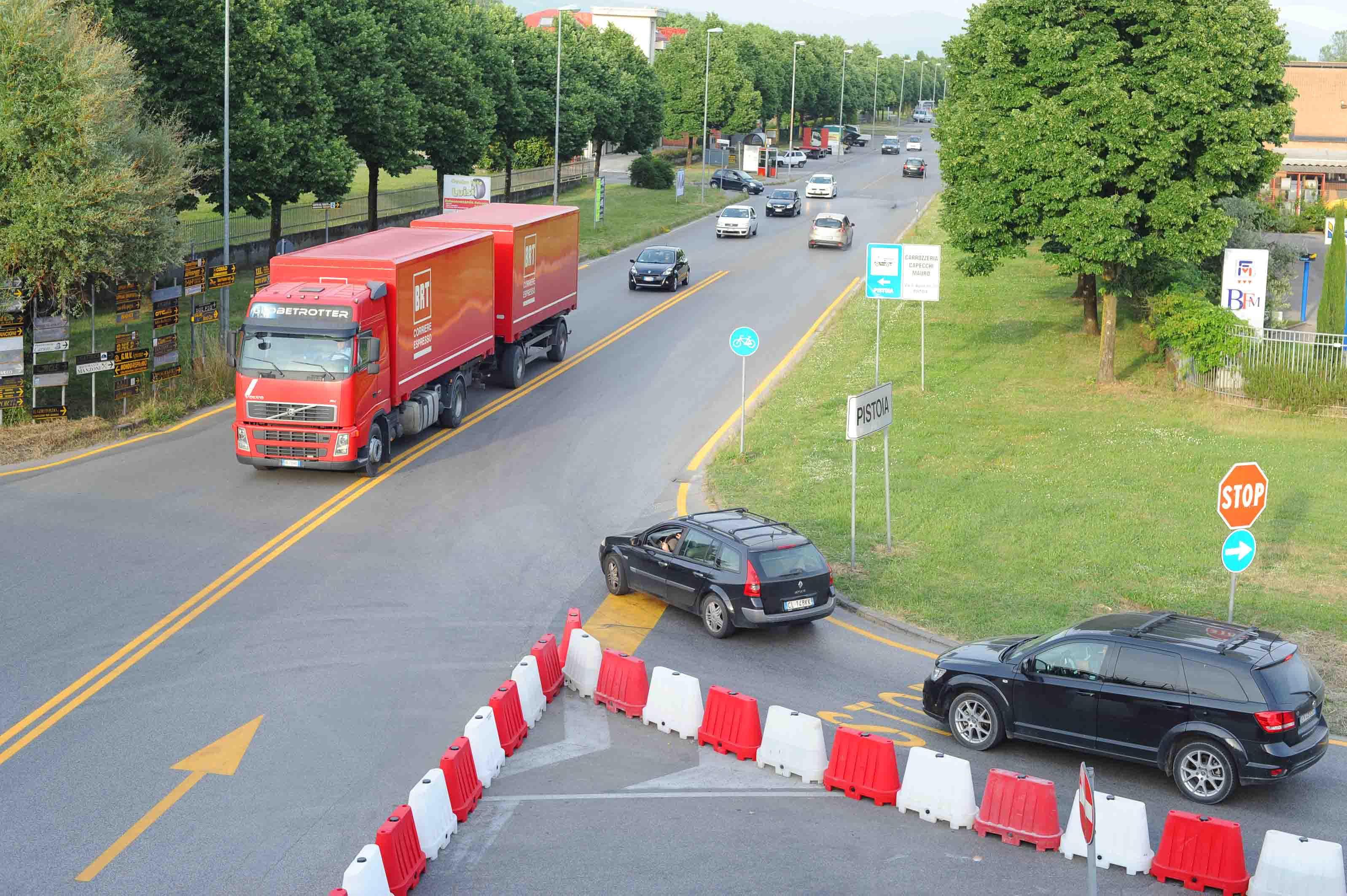 Nuova viabilità e una rotatoria tra via Fermi e la Tangenziale Il Tirreno