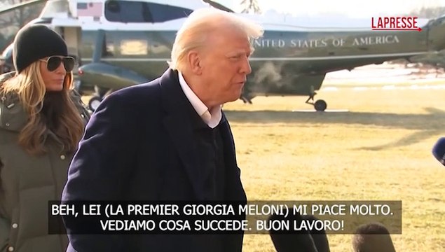 Usa, Donald Trump sui dazi all'Italia: "Giorgia Meloni mi piace, vediamo cosa succederà" - Il ...
