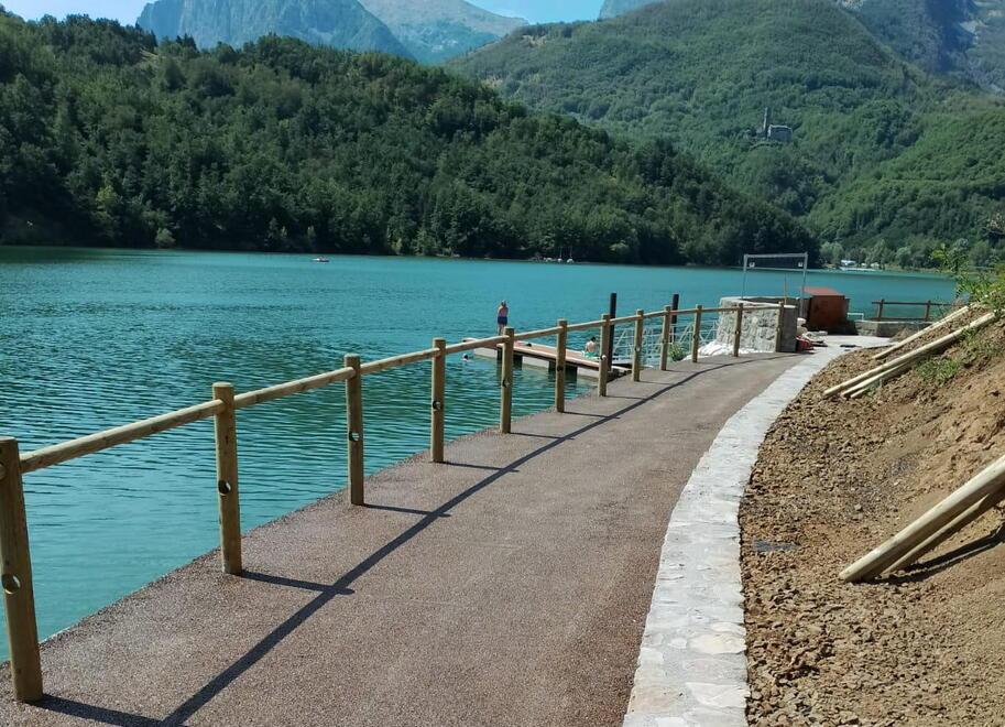 Completata la pista sul lago di Minucciano - Il Tirreno