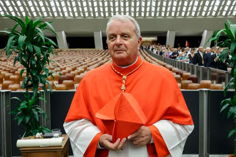 L’arcivescovo emerito di Cagliari Arrigo Miglio cardinale con il titolo ...