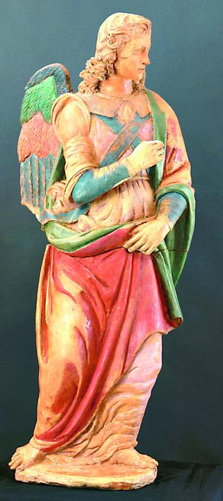 Torna l’Angelo di Leonardo, festa grande a San Gennaro - Il Tirreno