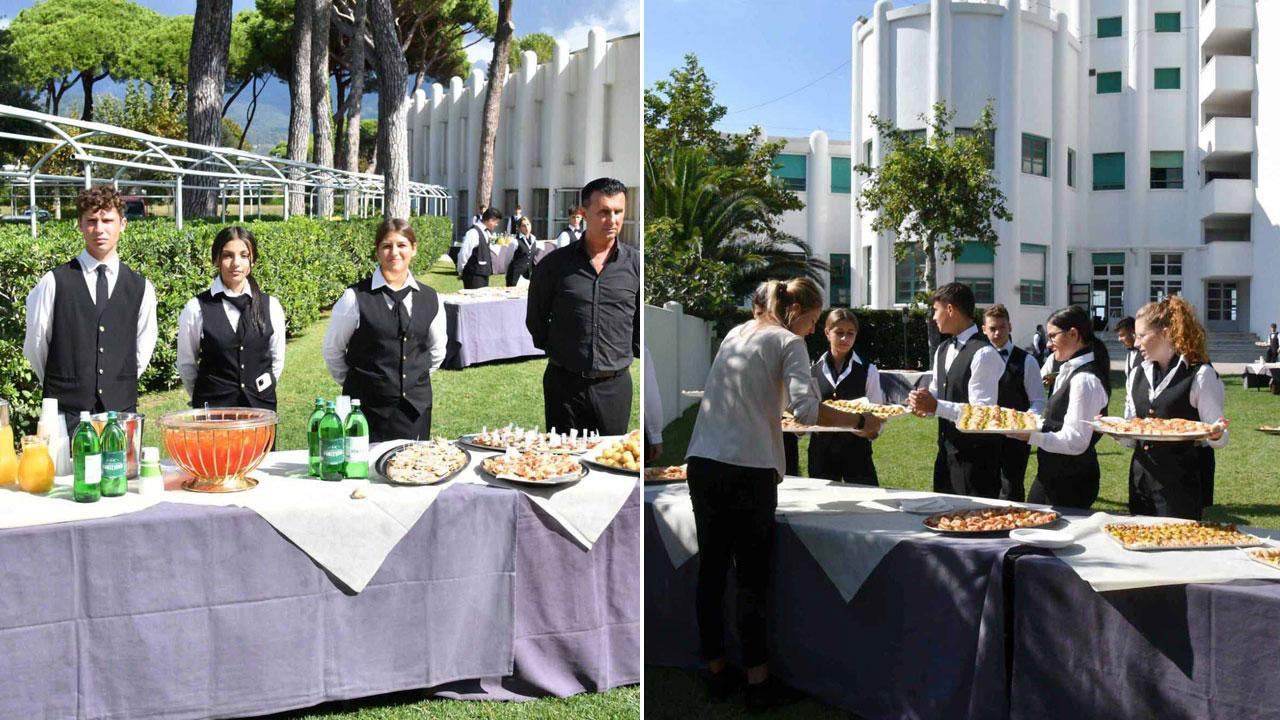 «Eccoci, noi siamo l’alberghiero». Grande festa dell’istituto Minuto ...