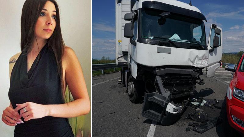 Morta a 24 anni nello schianto sulla 429: il camionista ora è indagato ...