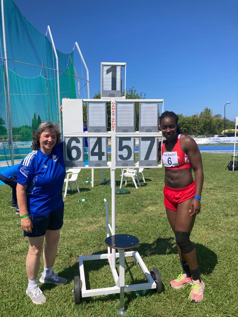 In Versilia il nuovo record di Osakue - Il Tirreno