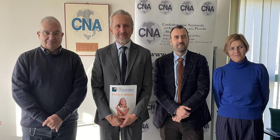 Pisa, dieci milioni per le imprese locali: accordo Cna-Castagneto Banca ...