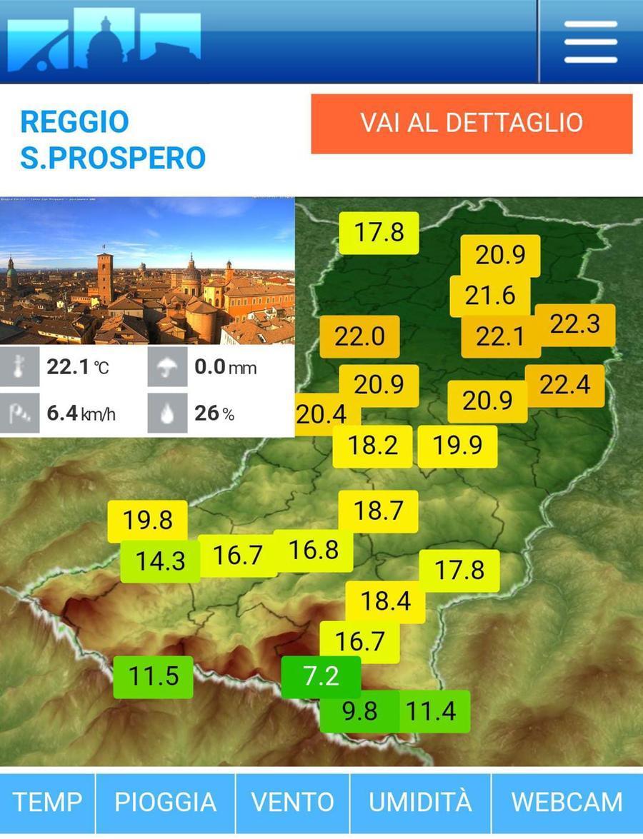 Meteo, antivigilia di Natale a oltre 22 gradi - Gazzetta di Reggio