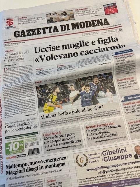 Gazzetta di Modena, da oggi più pagine locali per dare voce al ...