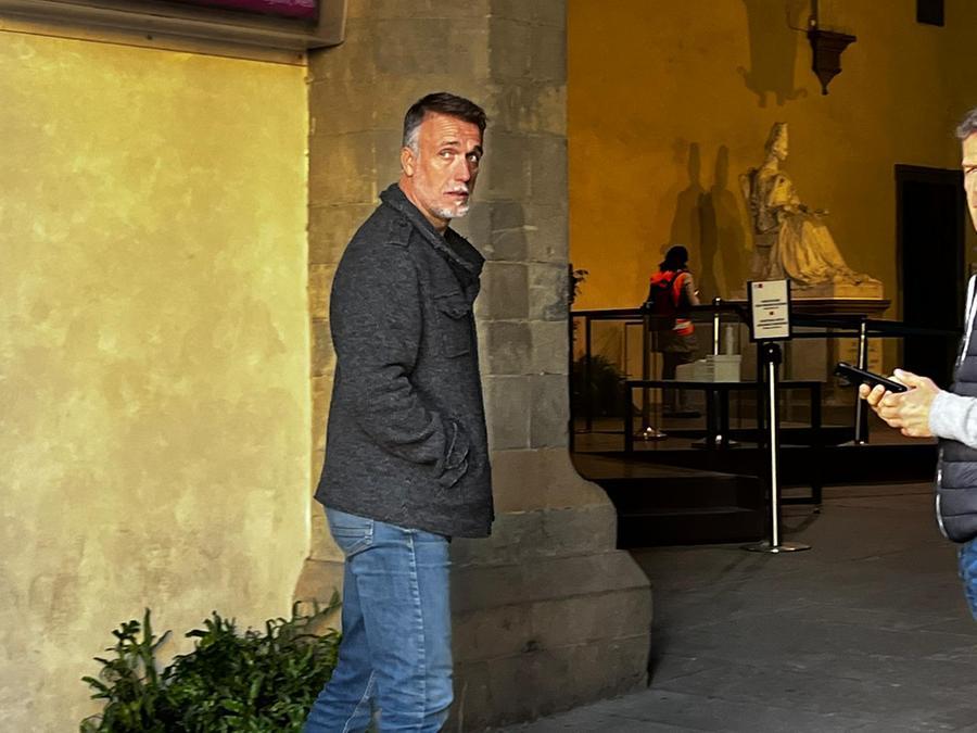 Gabriel Batistuta ancora a Firenze, il Re Leone in visita a Palazzo ...