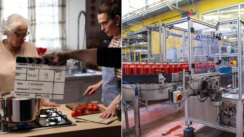 Petti torna in tv con un nuovo spot e rilancia la passata di pomodoro ...