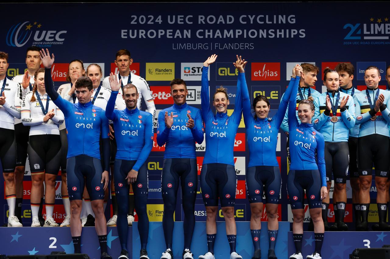 Europei di ciclismo, Gaia Masetti oro con l’Italia nella staffetta ...