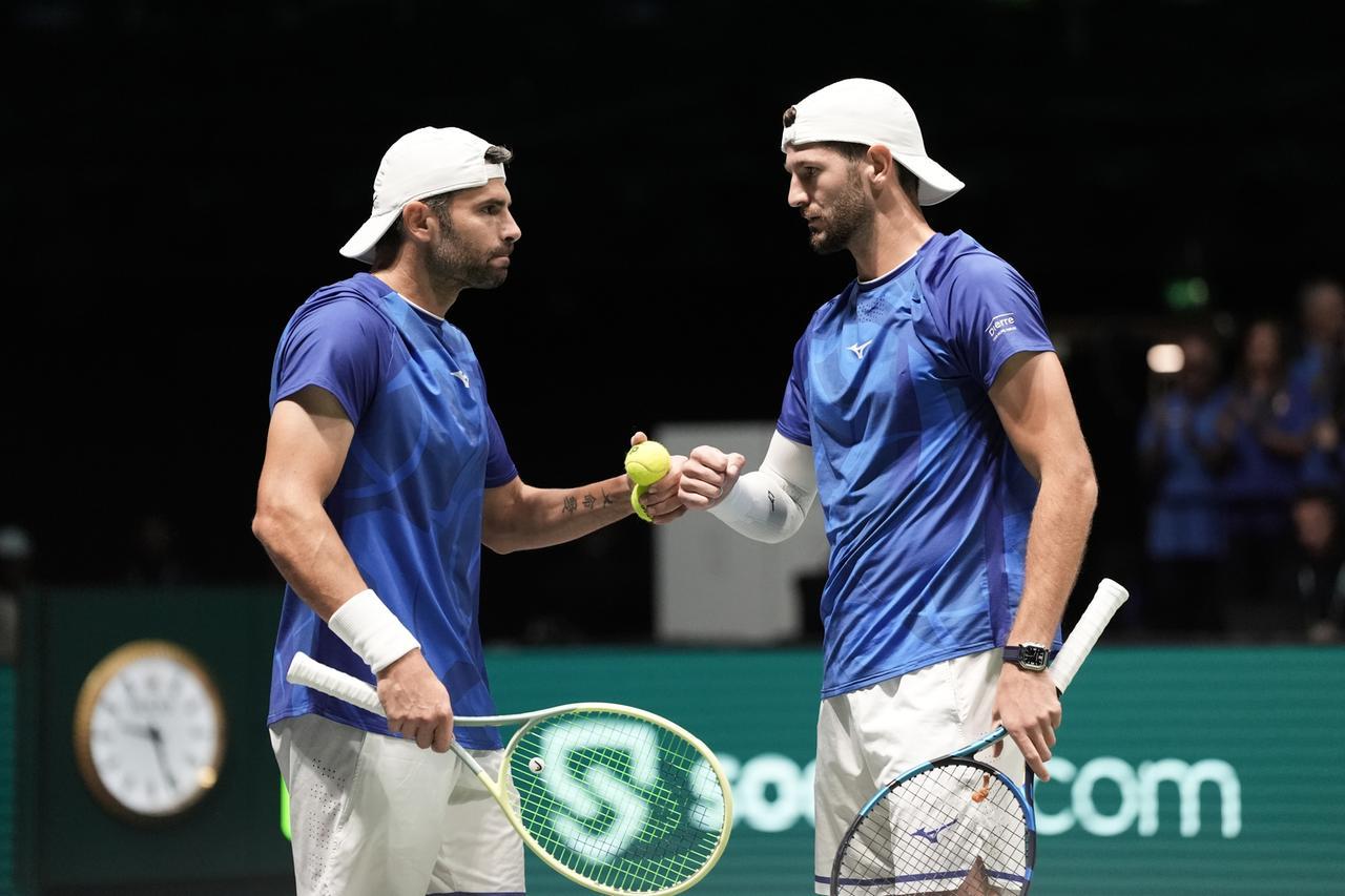 Coppa Davis di tennis: l'Italia vince contro il Belgio, doppio decisivo ...