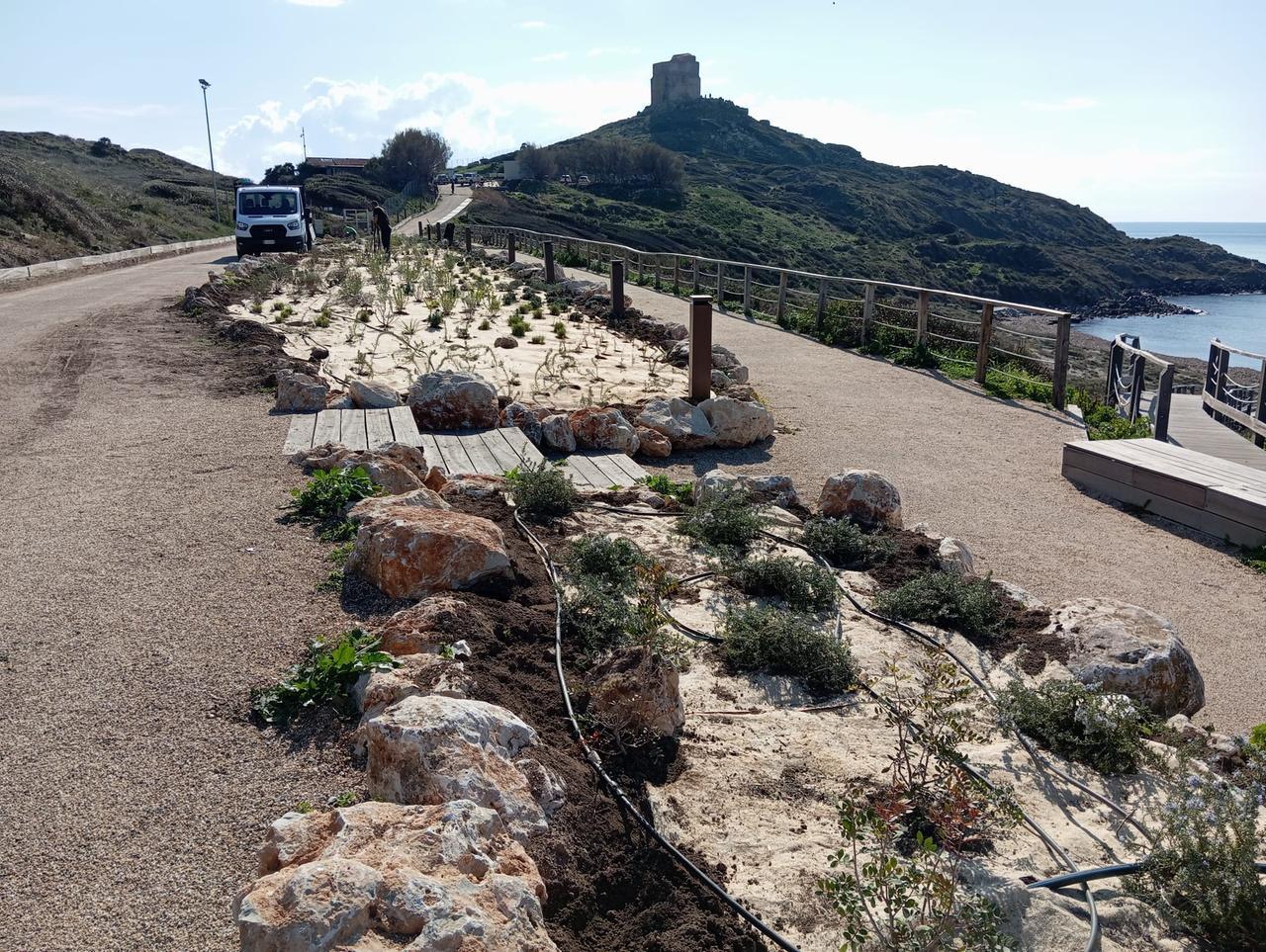 Completata la strada che porta al paradiso del Sinis, ecco le immagini ...