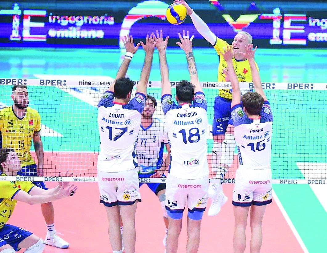 Volley Superlega: Modena Volley perde la finale contro Milano per la ...