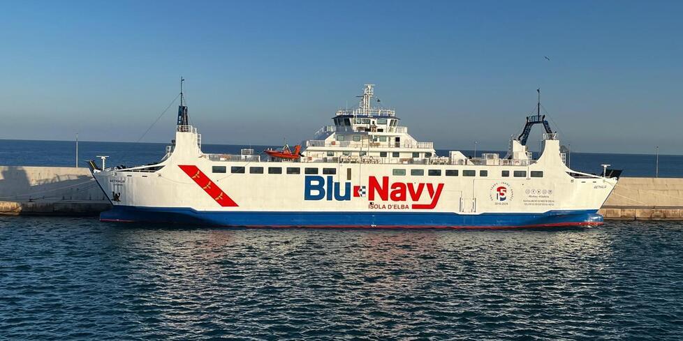 Traghetti per l'Elba estate 2025, entra in servizio la nave Aethalia ...