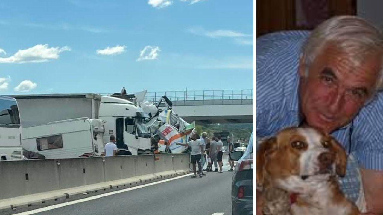 Funerali di Franco Lovari, terza vittima dell’incidente in A1 ...