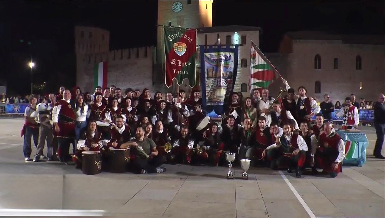 Sbandieratori, Borgo San Luca campione italiano. Doppio titolo per San ...