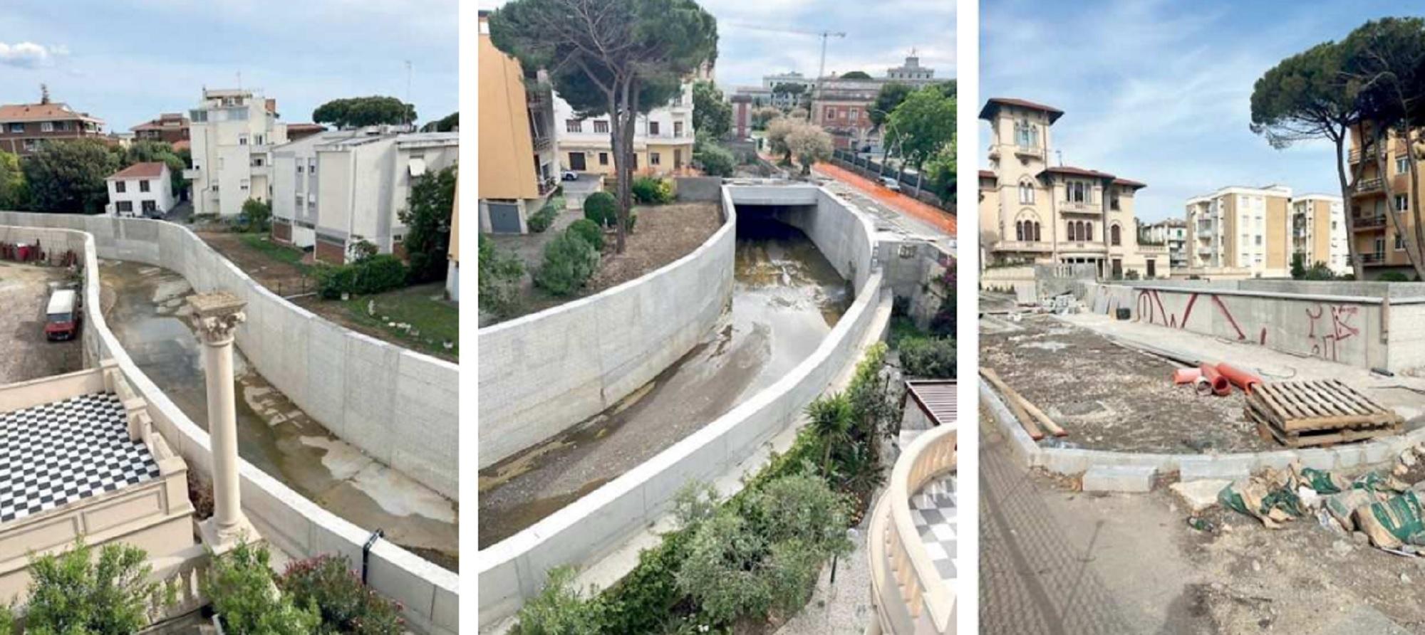 Rio Maggiore, a Livorno scoppia la protesta: «Muro in cemento e niente ...
