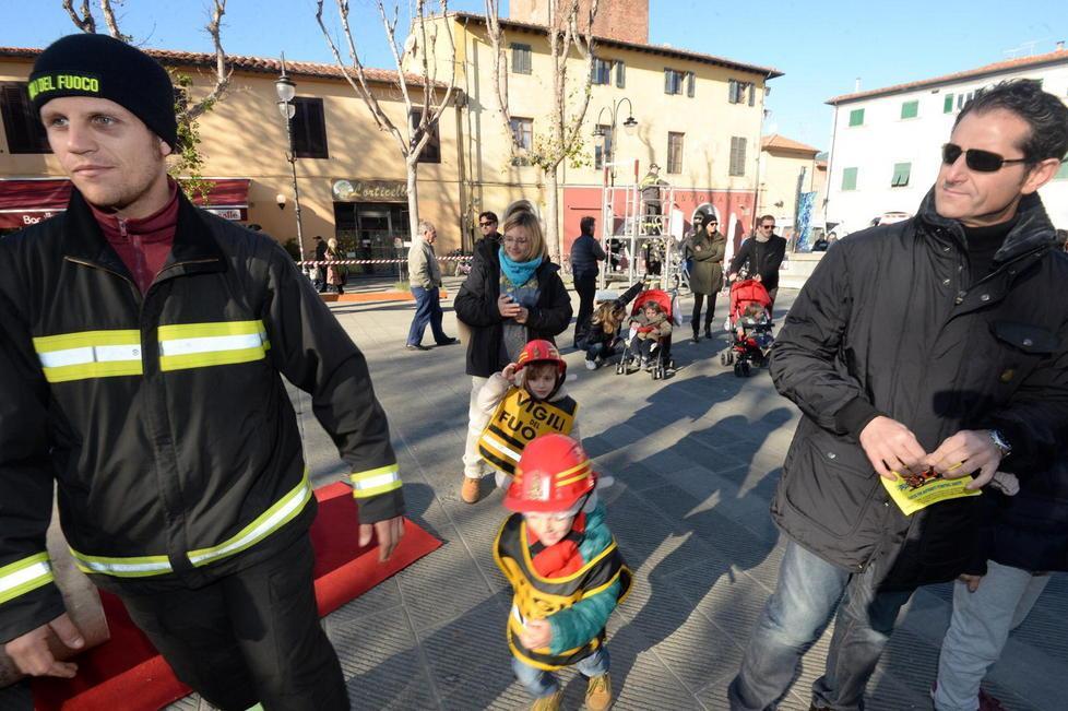 “Un pompiere per amico" a Cascina Il Tirreno