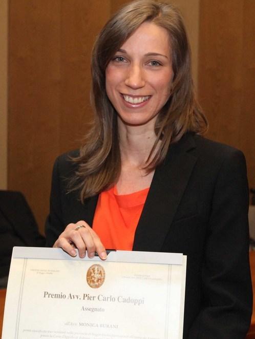 Alla 30enne Monica Burani il prestigioso Premio Cadoppi - Gazzetta di ...