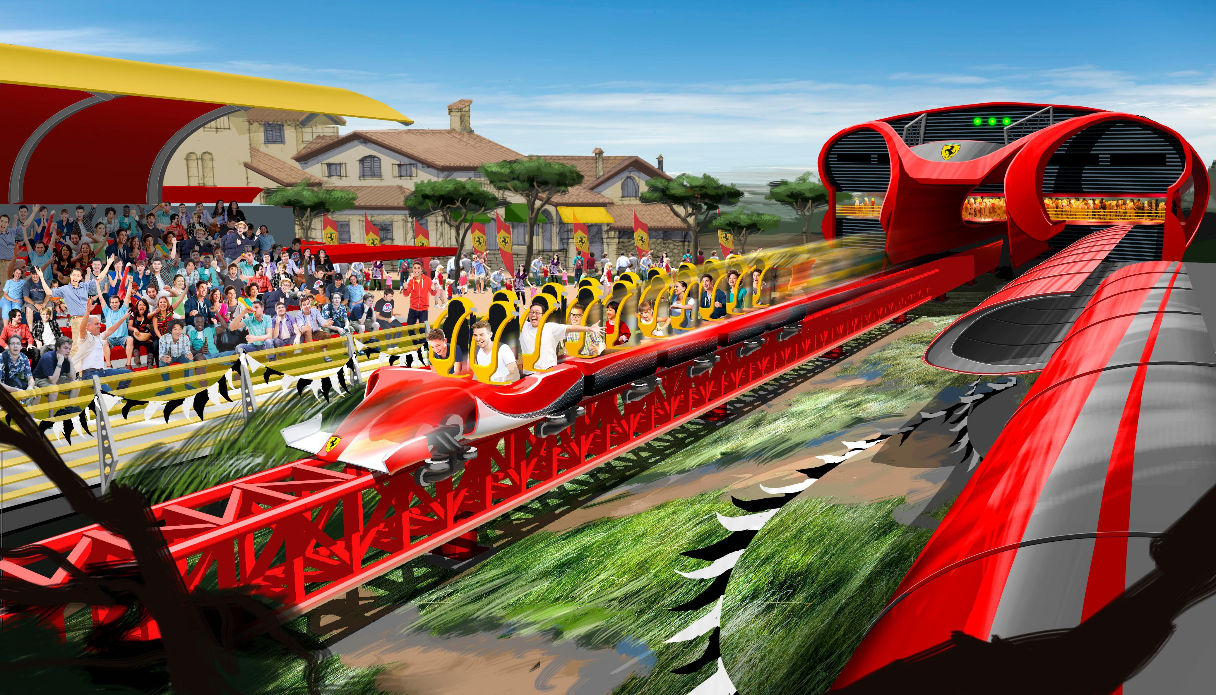 Ferrari Land: ecco come sarà il parco divertimenti della Ferrari... in ...