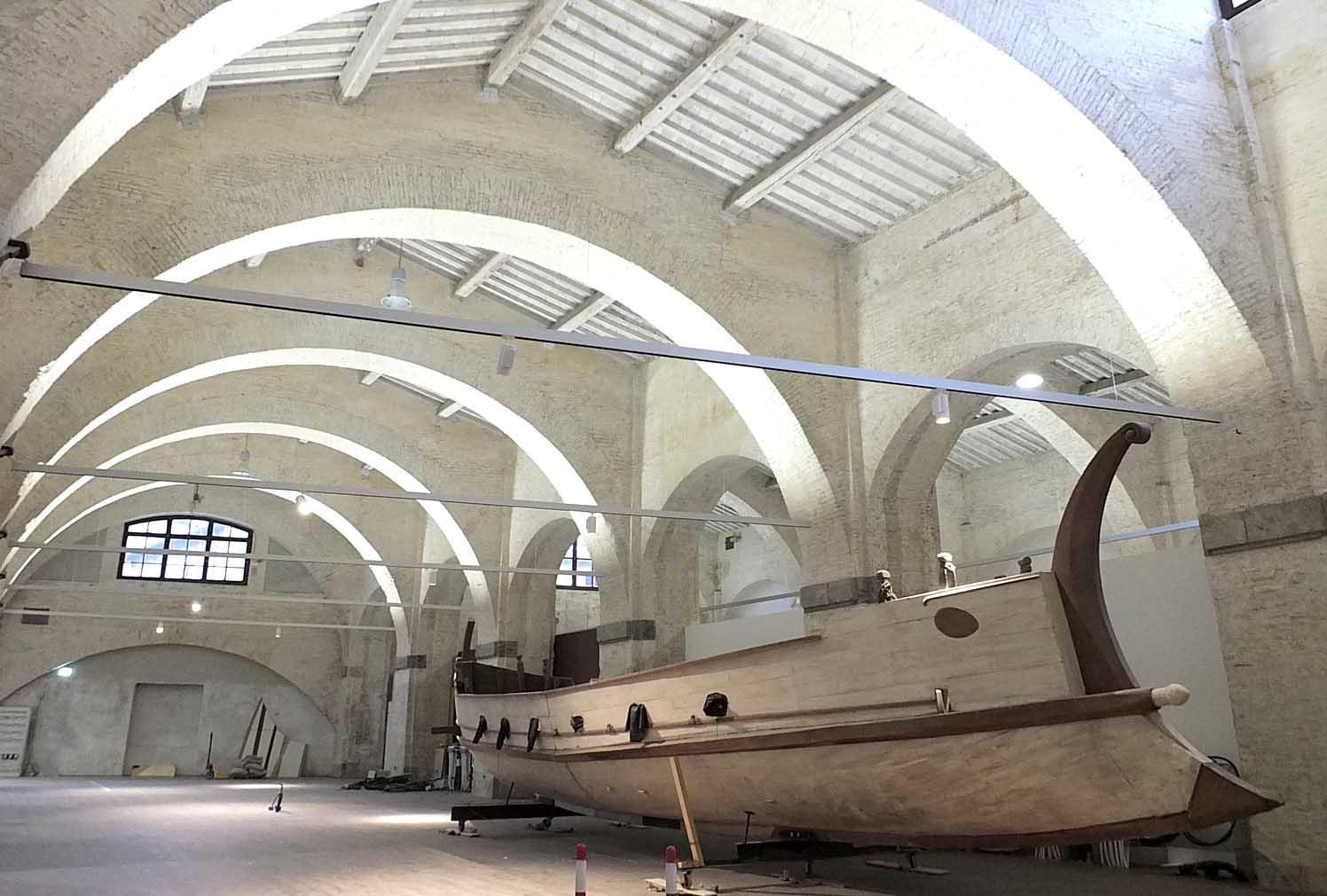 Museo delle navi antiche, inaugurati i primi due padiglioni - Video ...