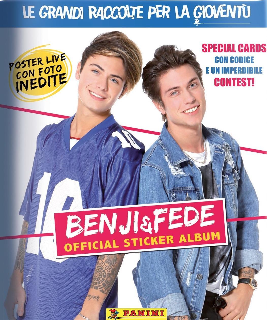 Benji & Fede protagonisti di un album Panini Gazzetta di Modena