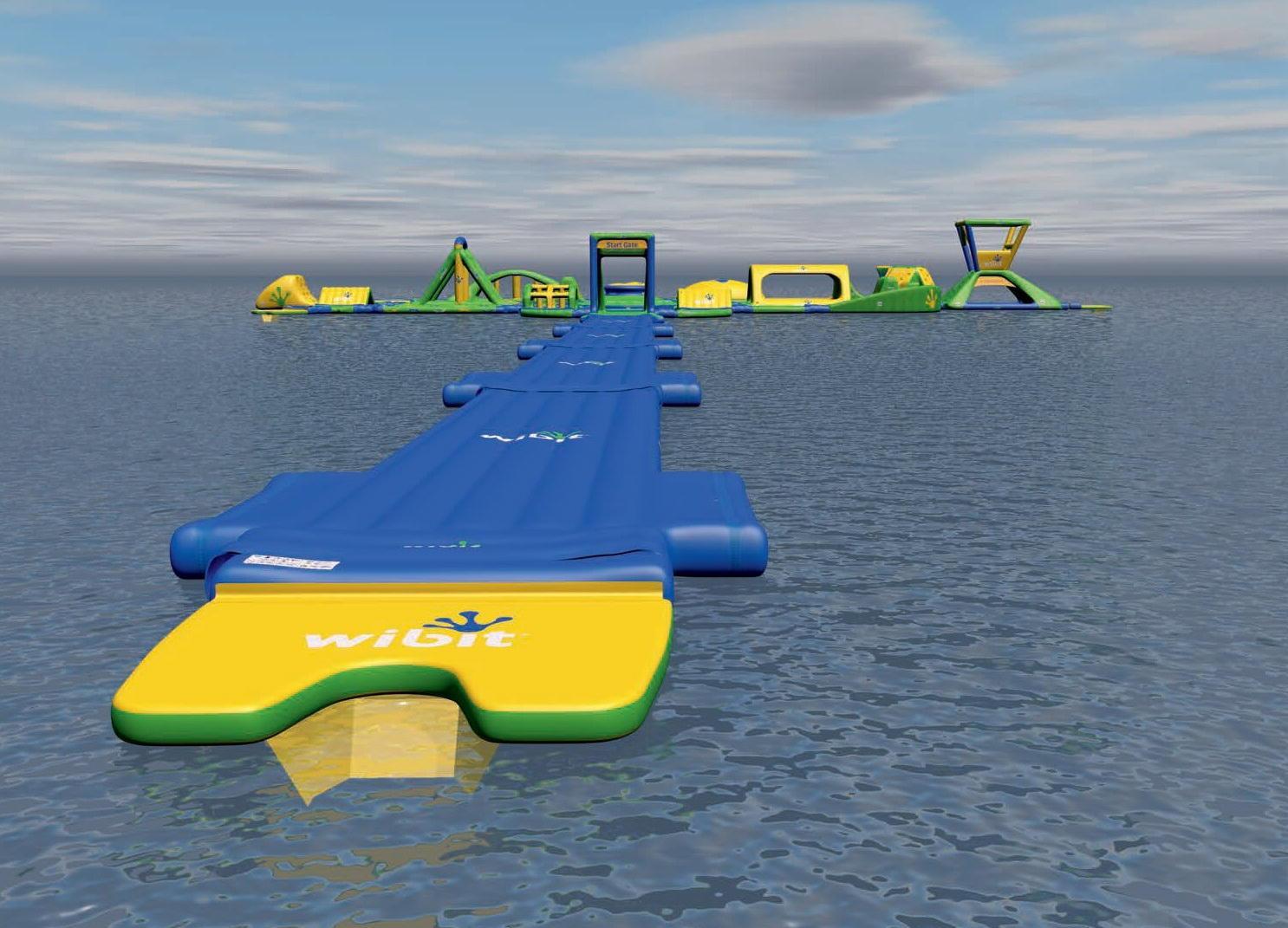 Via al parco acquatico, tuffi da record nel gigante morbido del mare di ...